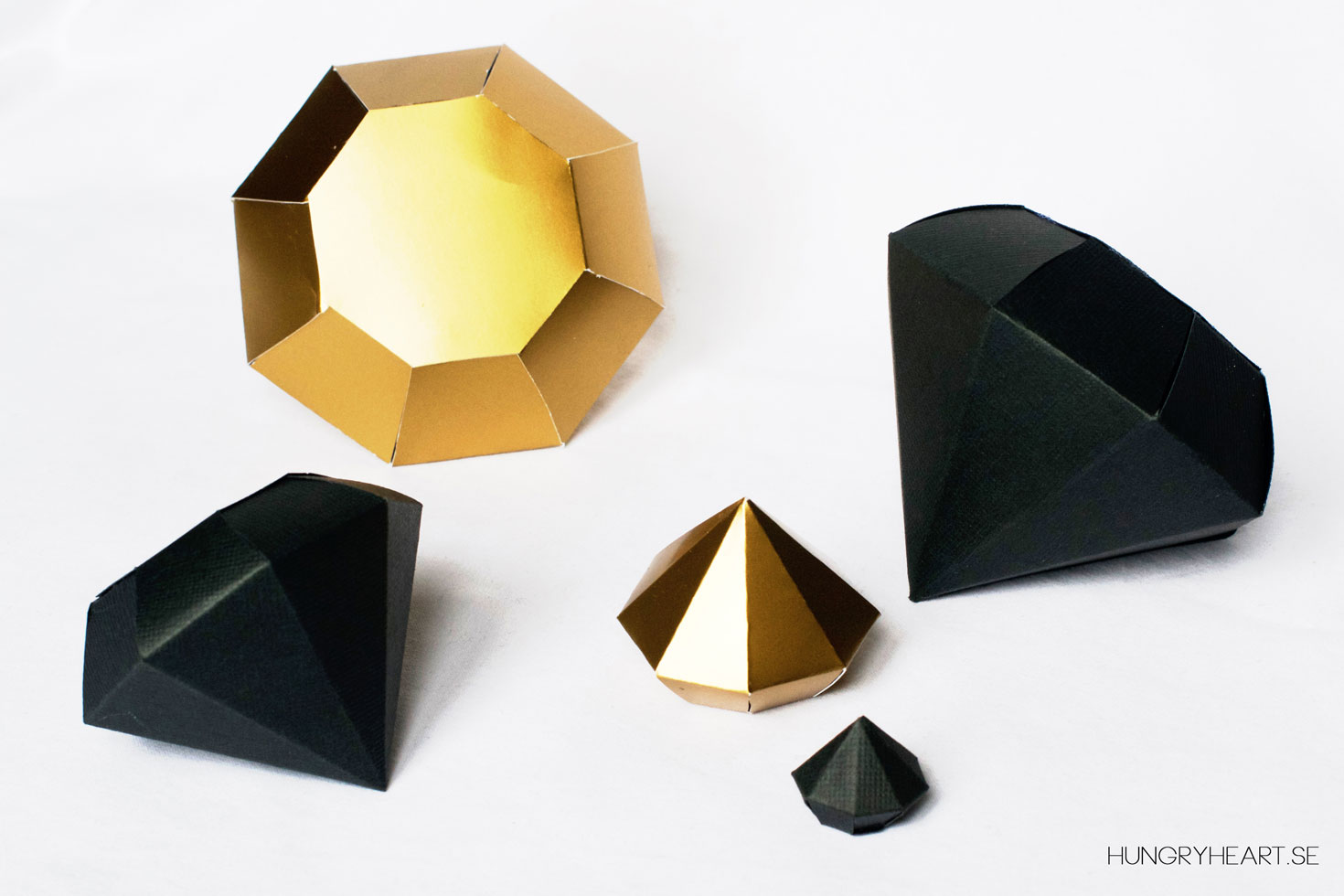DIY Paper Diamonds with Three Gorgeous Templates - Truly Hand Picked